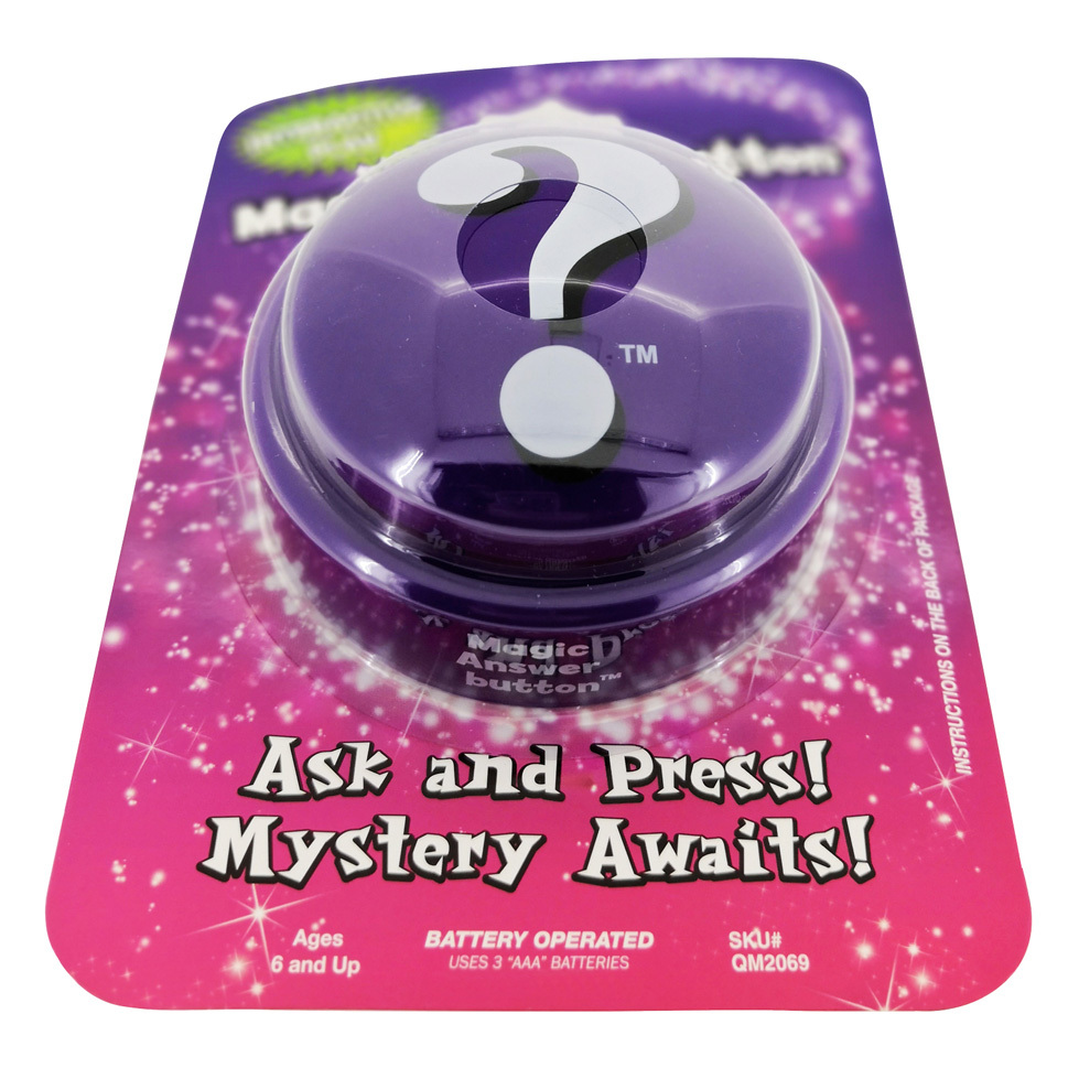 Magic Answer button Fortune Telling Novelty Toy FUN! The Answers You ...