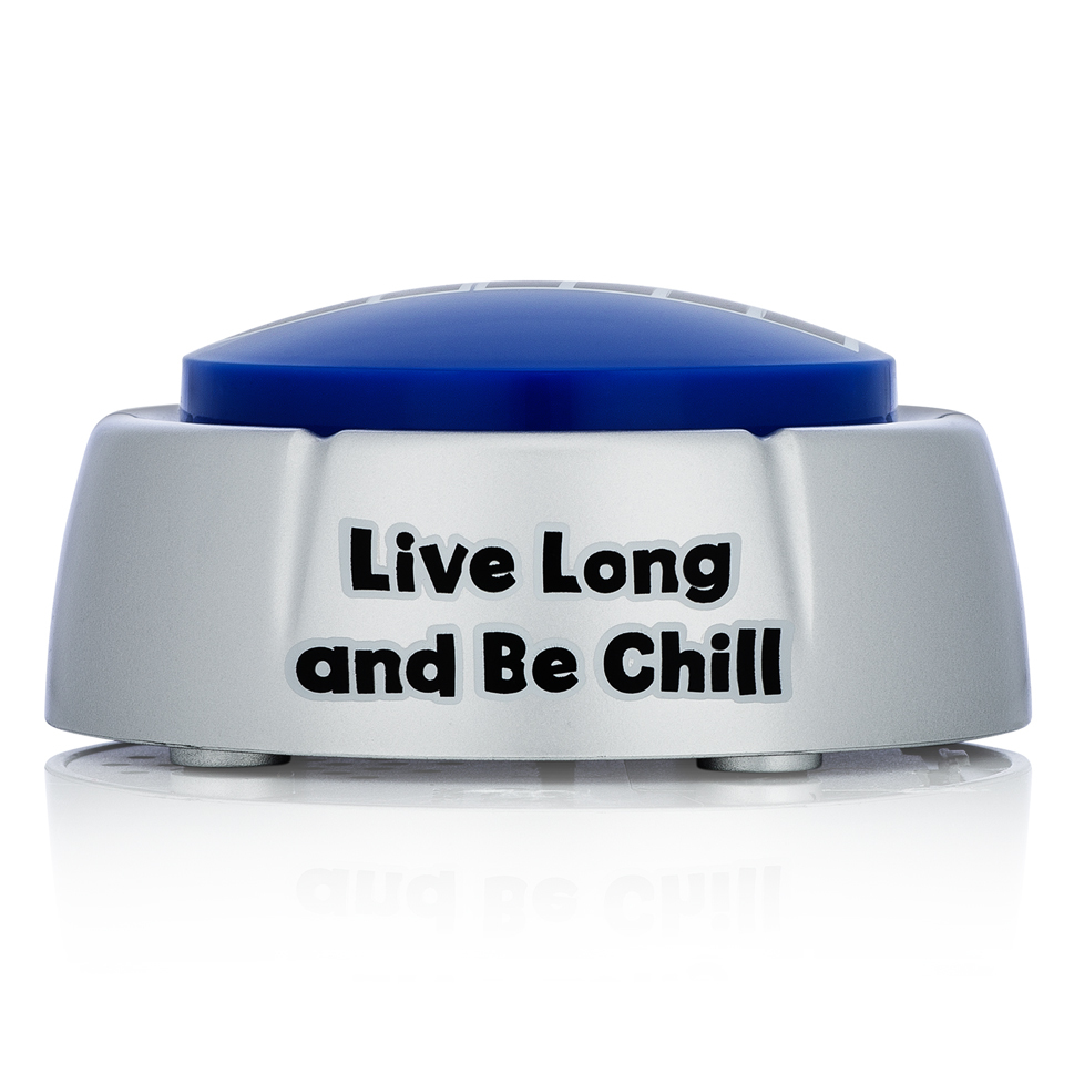 Chill Button - The Coolest Stress Relief Toy on The Planet