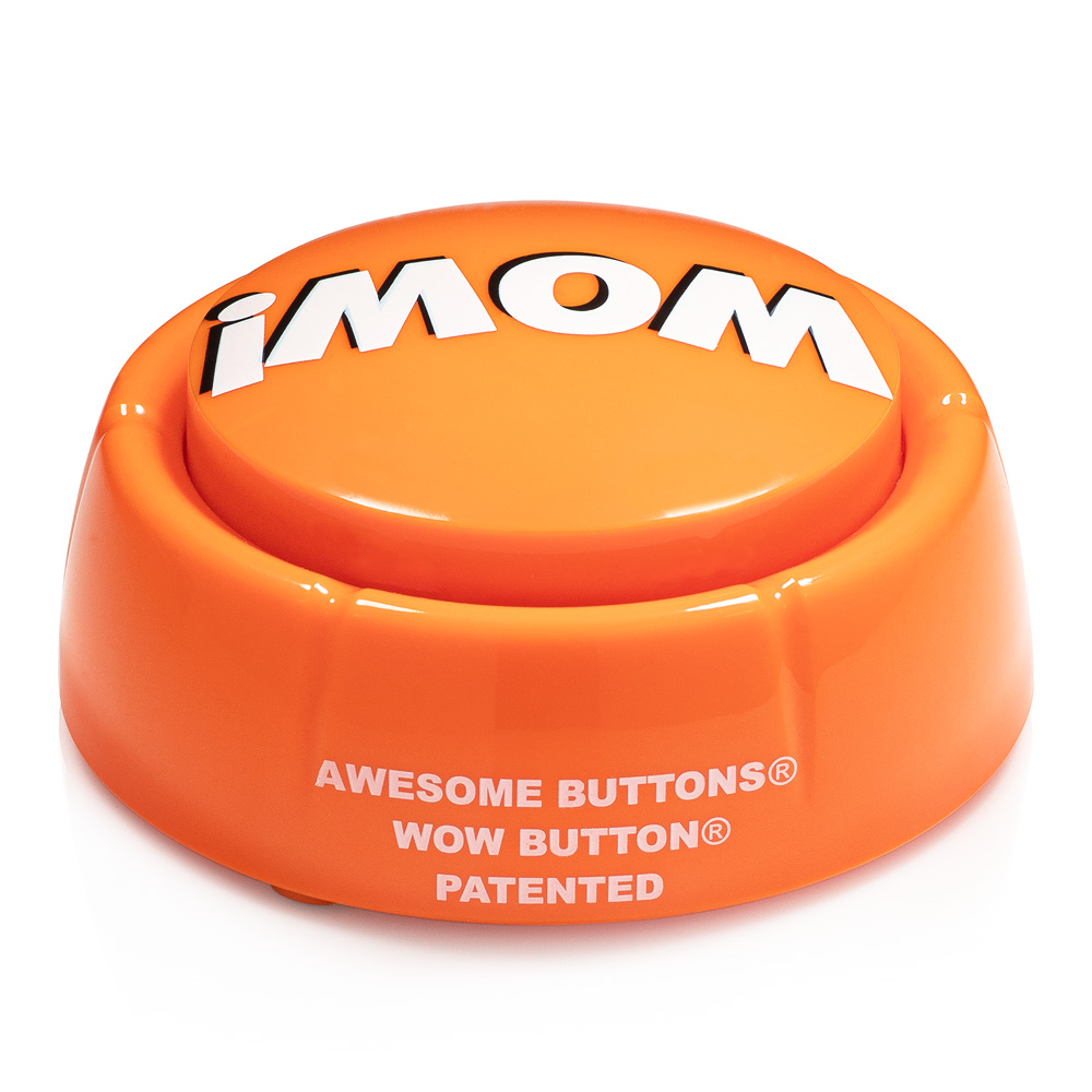 WOW Button - Pressing This Button is a Blast! Brighten up Your Desk Space!