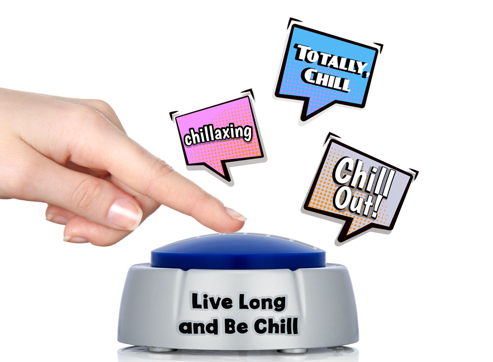 Chill Button - The Coolest Stress Relief Toy on The Planet