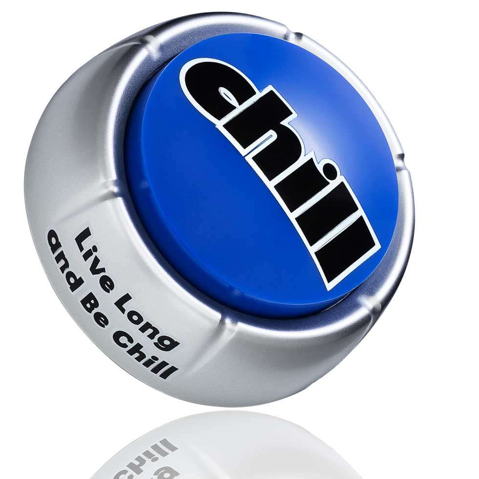 Chill Button - The Coolest Stress Relief Toy on The Planet